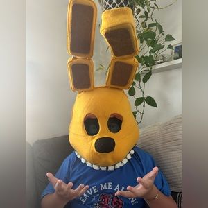 Springbonnie Five Nights At Freddys Costume Head, Har… - Gem